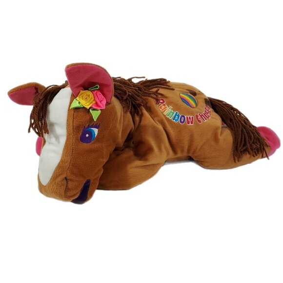 Lisa Frank | Toys | Lisa Frank Rainbow Chaser 22 Brown Horse Plush ...